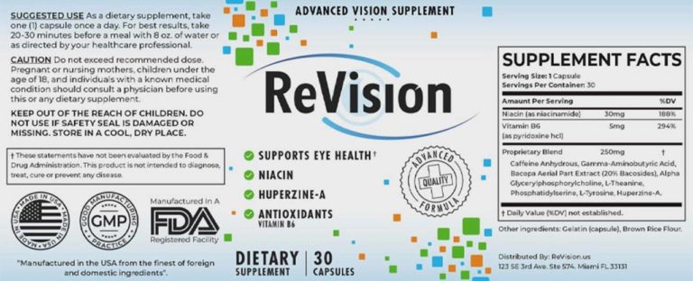 ReVision Supplement 2024 - ReVision REVIEWS, SIDE EFFECTS, BENEFITS ...