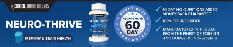 Neuro-Thrive Reviews & Complaints 2025 | Is It Worth it?